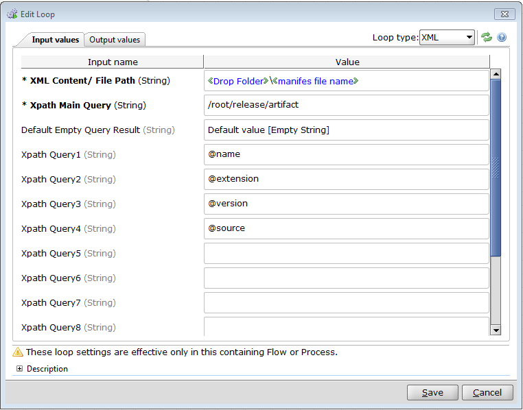 How do I use the XML loop? | Release Automation